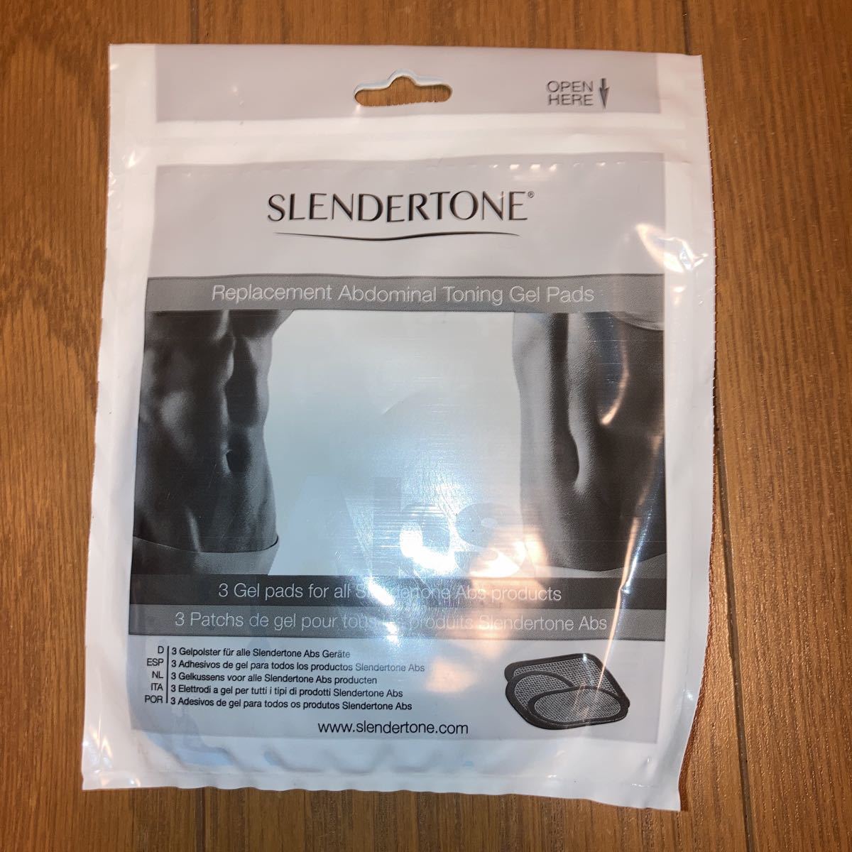 【未使用】【匿名配送】スレンダートーン 交換パッド ジェルパッド 1セット3枚入り 正規品 SLENDERTONE 交換用の落札情報詳細 ...