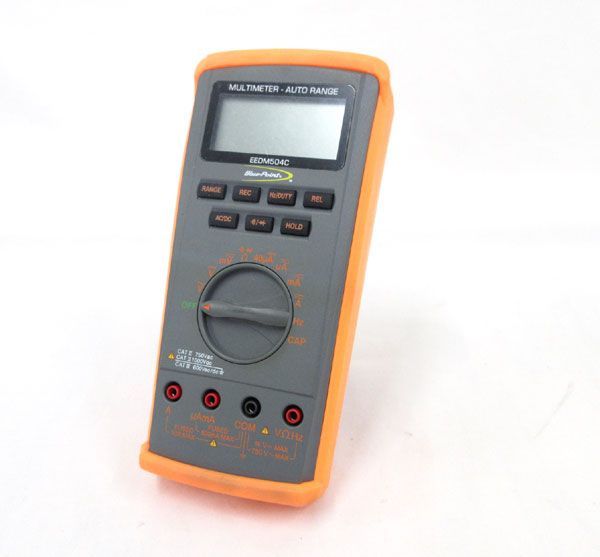 【やや傷や汚れあり】【電源のみ確認/ジャンク扱い】Snap-on スナップオン Blue-Point ブルーポイント MT454A デジタル ...