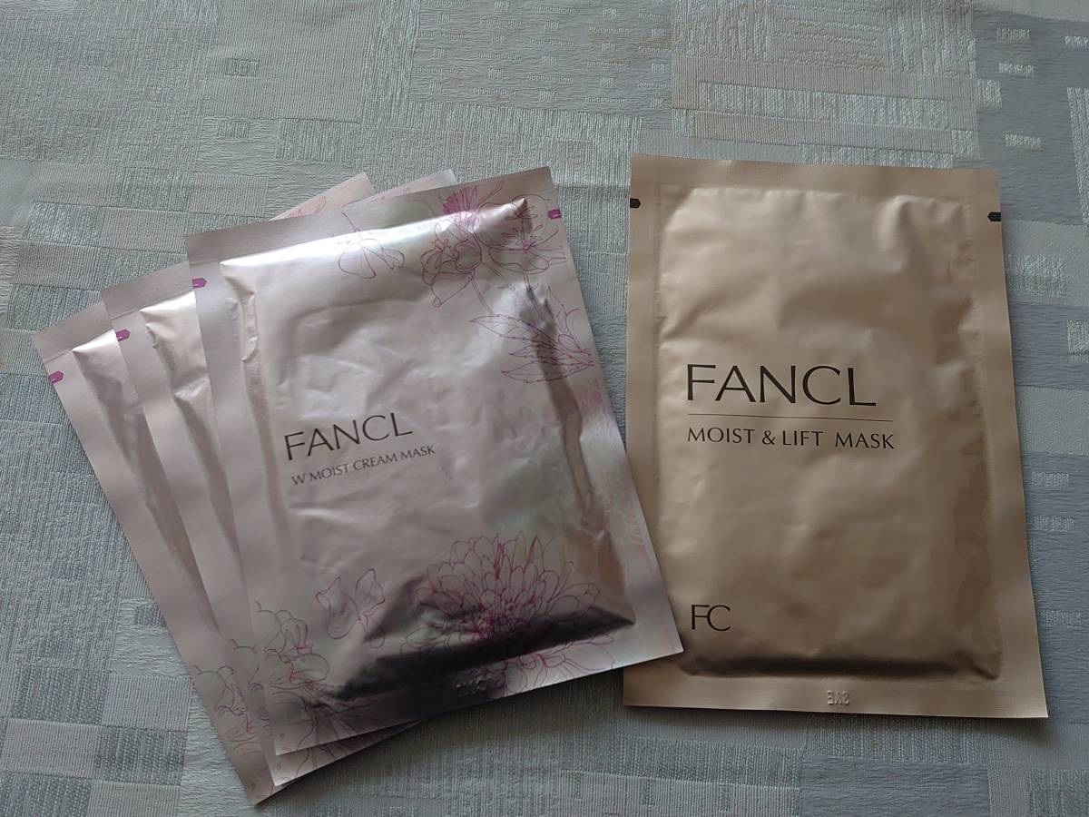 【未使用】ファンケル Wモイストクリームマスク＋モイストリフトマスク FANCLの落札情報詳細 - ヤフオク落札価格検索 オークフリー