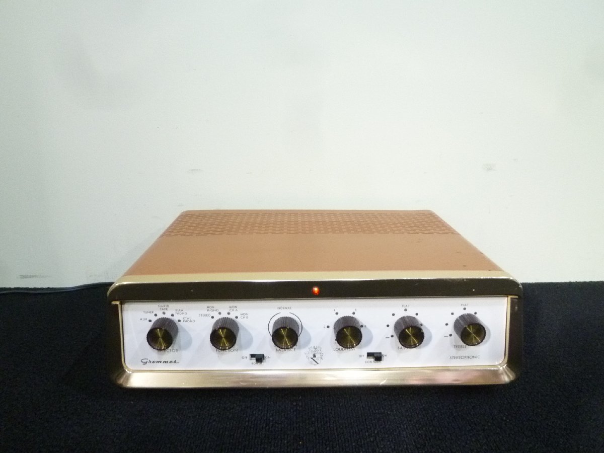 【中古】GROMMES 24PG ステレオプリメインアンプ の落札情報詳細| ヤフオク落札価格情報 オークフリー