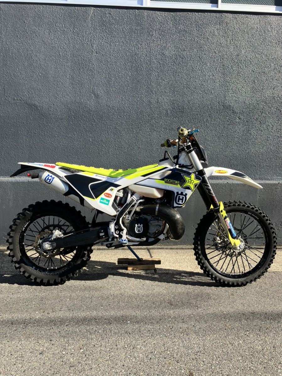 【傷や汚れあり】HUSQVARNA TE250i 2018年 ハスクバーナ KYM GASGAS BETA エンデューロの落札情報詳細 ...