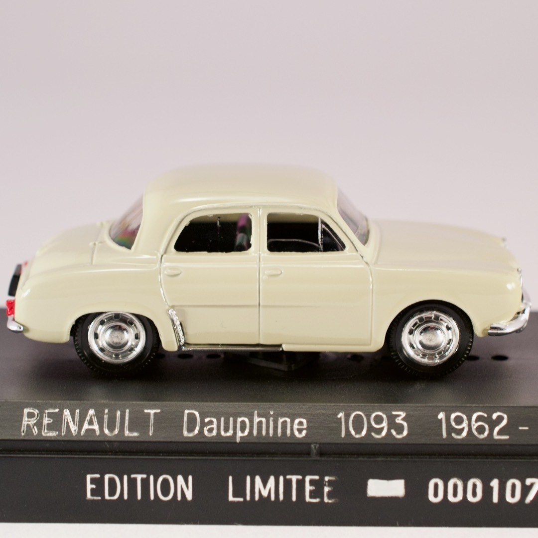 【やや傷や汚れあり】フランス ソリド（solido） RENAULT Dauphine 1093 DEITION LIMITEE 1/43の落札情報詳細 - Yahoo!オークション落札価格 ...