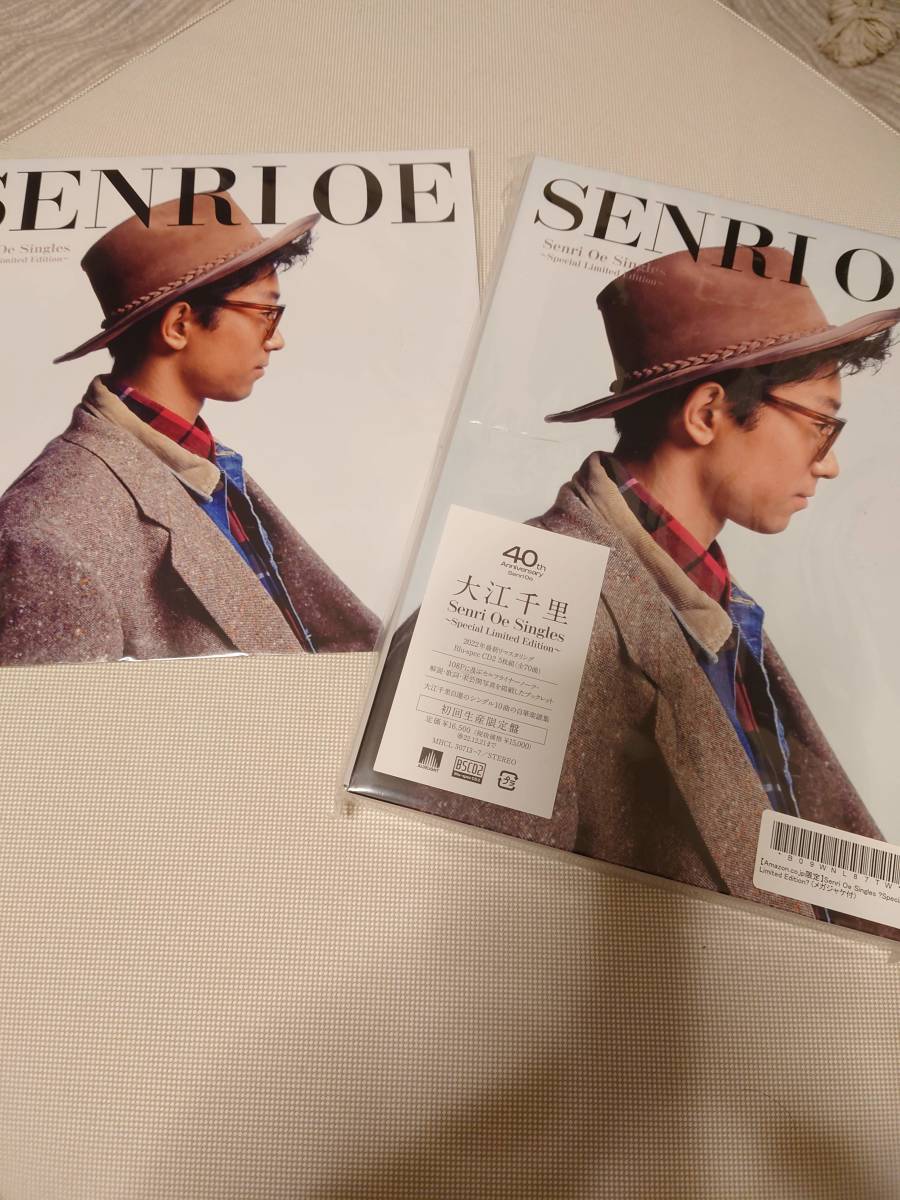 【未使用に近い】5CD Senri Oe Singles ～Special Limited Edition～＜初回生産限定盤＞ 大江千里 メガジャケ付き の落札情報詳細| ヤフオク落札価格情報 ...