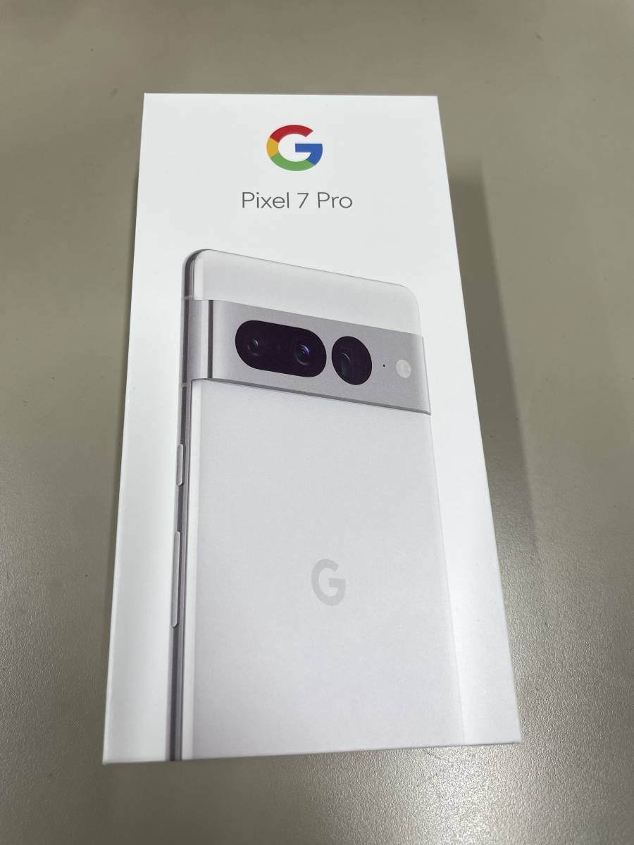 【未使用】【新品・未使用】Google Pixel7 pro 256GB SIMフリー snow ホワイト 白 ピクセル7の落札情報詳細 - ヤフオク落札価格検索 オークフリー