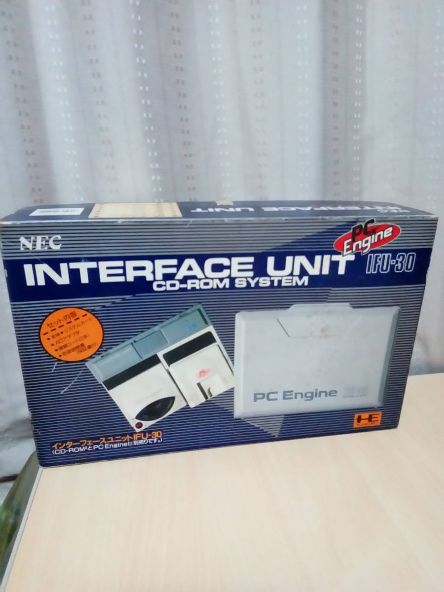 【傷や汚れあり】NEC PCエンジン インターフェースユニット IFU-30 CD-ROM SYSTEM 本体 【箱付/ジャンク】の落札情報 ...