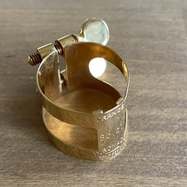 【目立った傷や汚れなし】②D.BONADE（ダニエル・ボナード) B♭クラリネット リガチャー 中古 の落札情報詳細| ヤフオク落札価格情報 ...