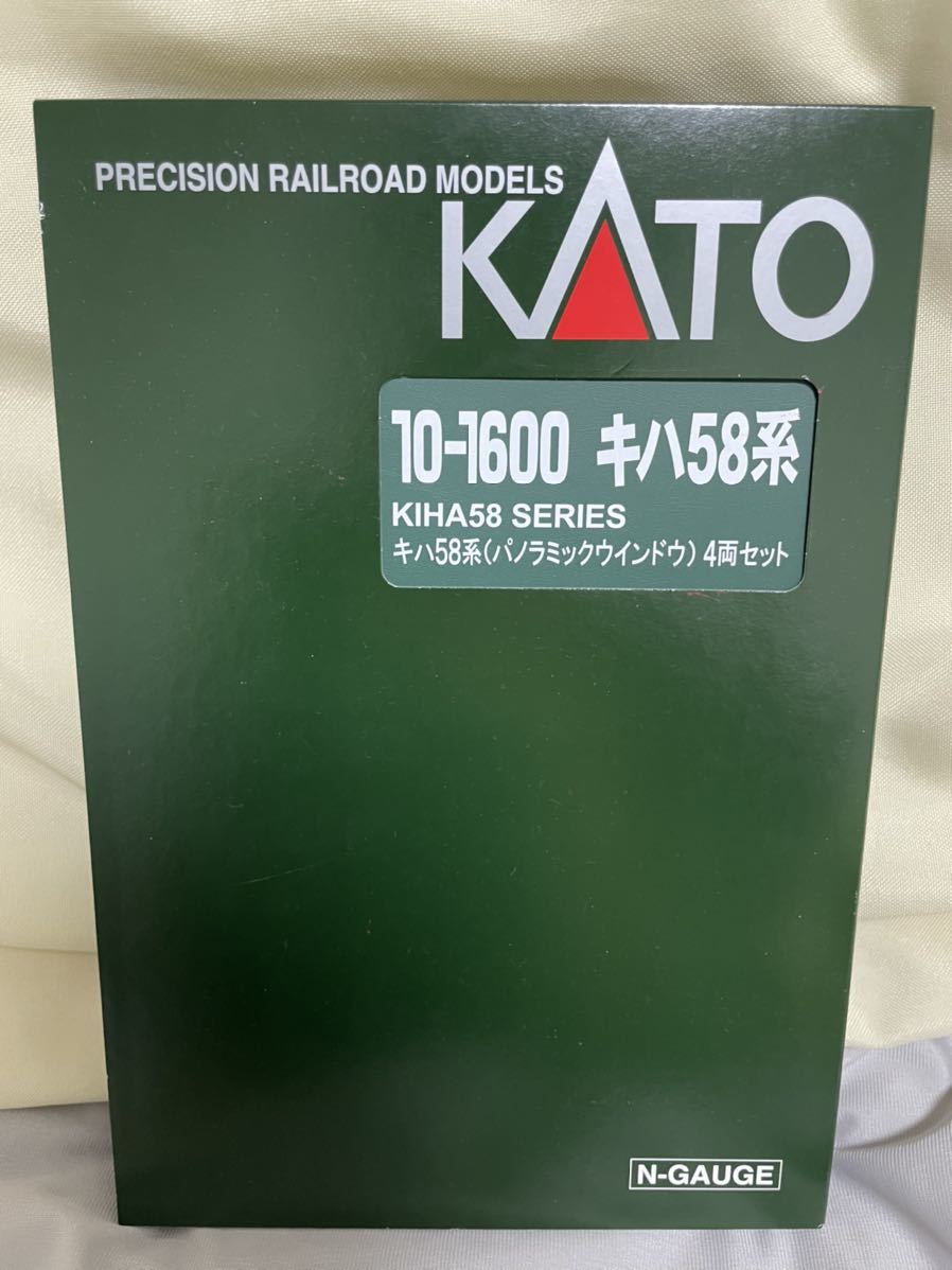 【未使用に近い】KATO 10-1600 キハ58系パノラミックウィンドウ4両セットの落札情報詳細 - ヤフオク落札価格検索 オークフリー
