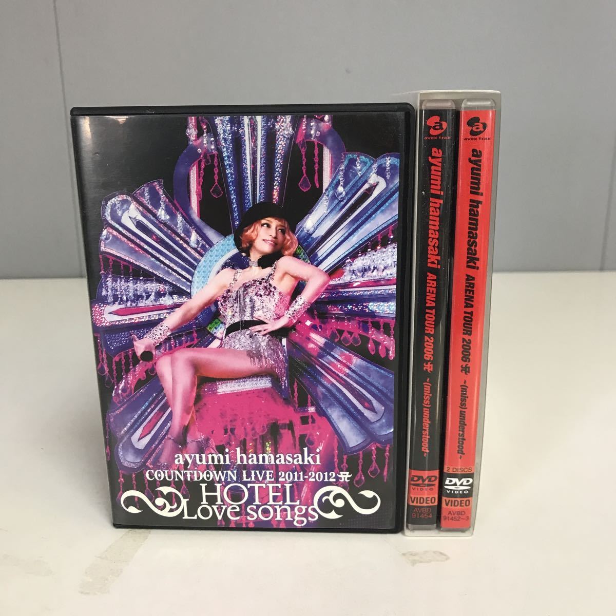 【目立った傷や汚れなし】Y1208A5F 浜崎あゆみ DVD 3巻セット ayumi hamasaki ARENA TOUR 2006 A (miss)understood ...