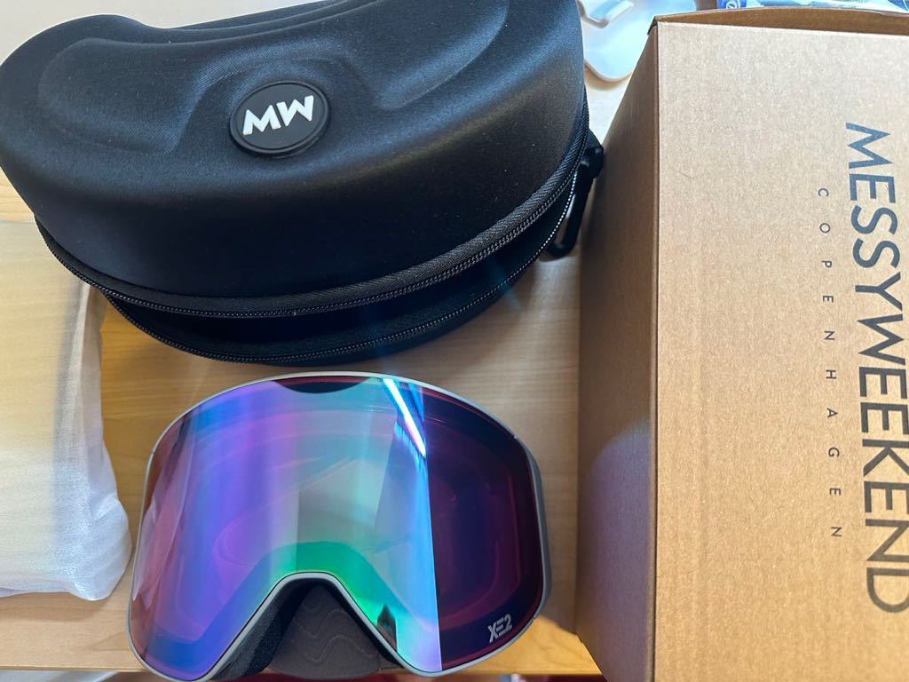 【未使用】MESSYWEEKEND CLEAR XE2 LIGHTGREY-GreenRevo の落札情報詳細| ヤフオク落札価格情報 オークフリー