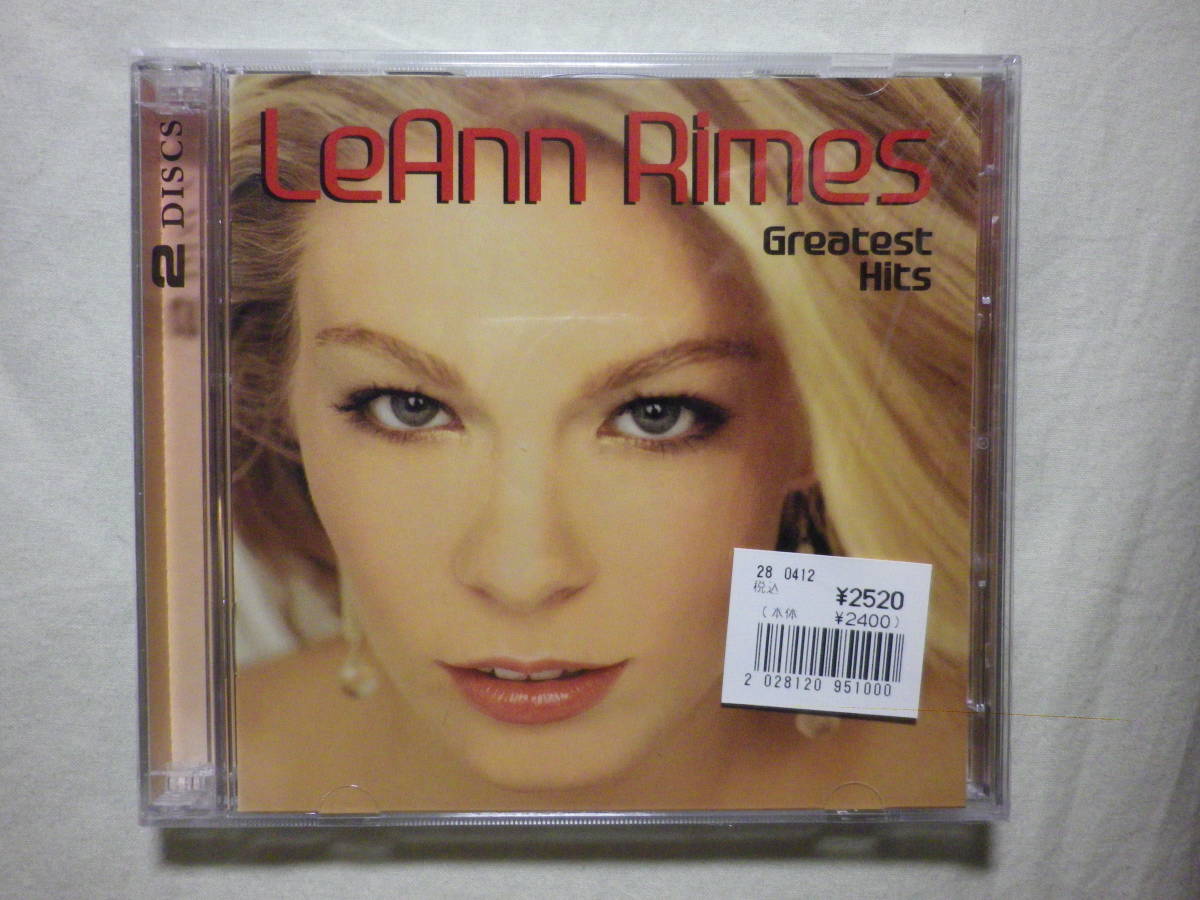 【未使用】未開封 『LeAnn Rimes/Greatest Hits(2003)』(DVD付,CURB RECORDS D2-78829 ...