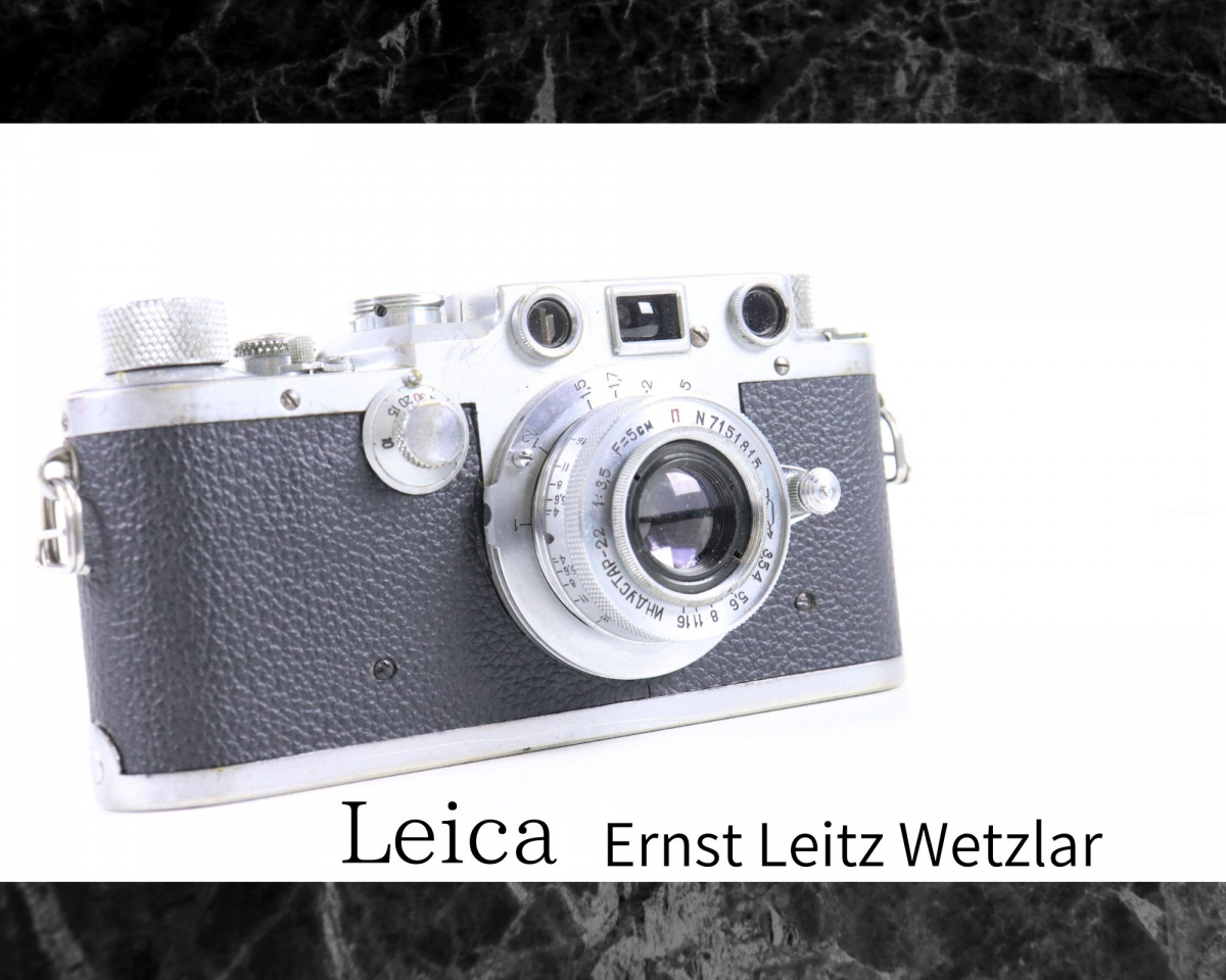 【目立った傷や汚れなし】Leica D.R.P. Ernst Leitz Wetzlar ライカ フィルムカメラ NHACTAP-22 1：3 ...