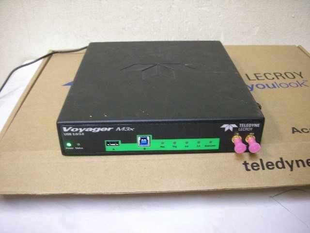 【やや傷や汚れあり】TELEDYNE LECROY Voyager M3x(USB-TOS3-V03-X)の落札情報詳細 - ヤフオク落札価格検索 オークフリー