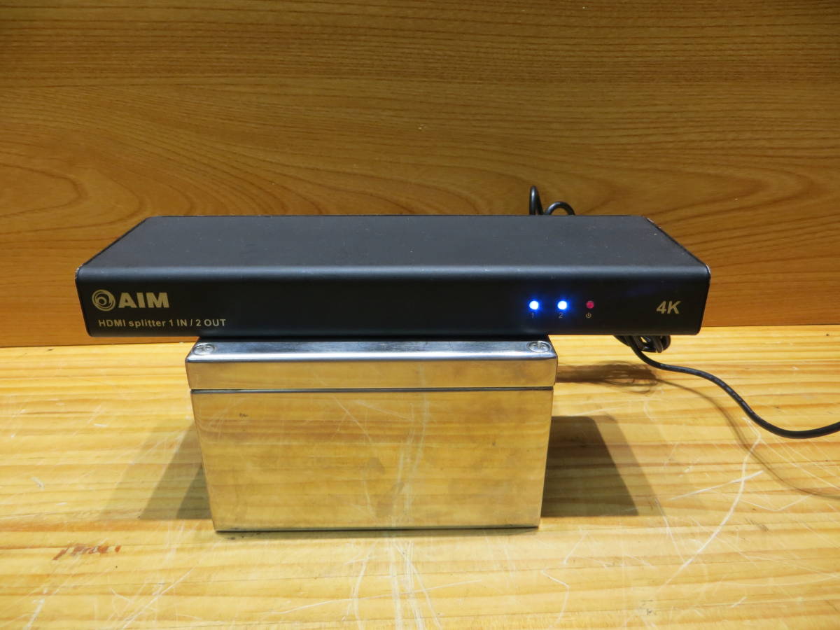 【やや傷や汚れあり】*S0742* エイム電子 HDMI分配器 1入力2出力 4K/30p対応 AVS-4K102 動作確認済み中古#*の落札情報詳細 - ヤフオク落札価格検索 オークフリー
