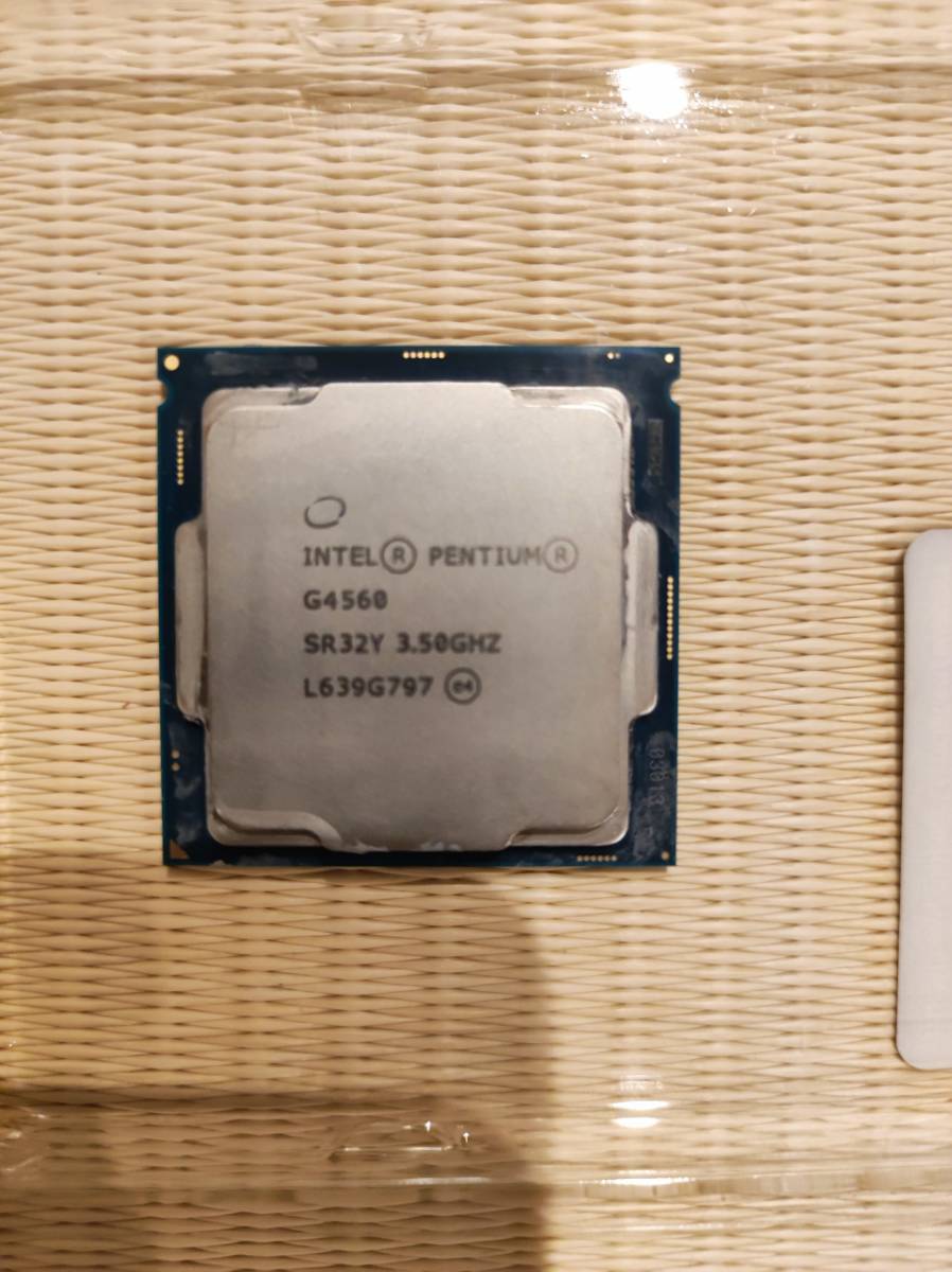 【やや傷や汚れあり】Pentium Dual-Core G4560の落札情報詳細 - ヤフオク落札価格検索 オークフリー