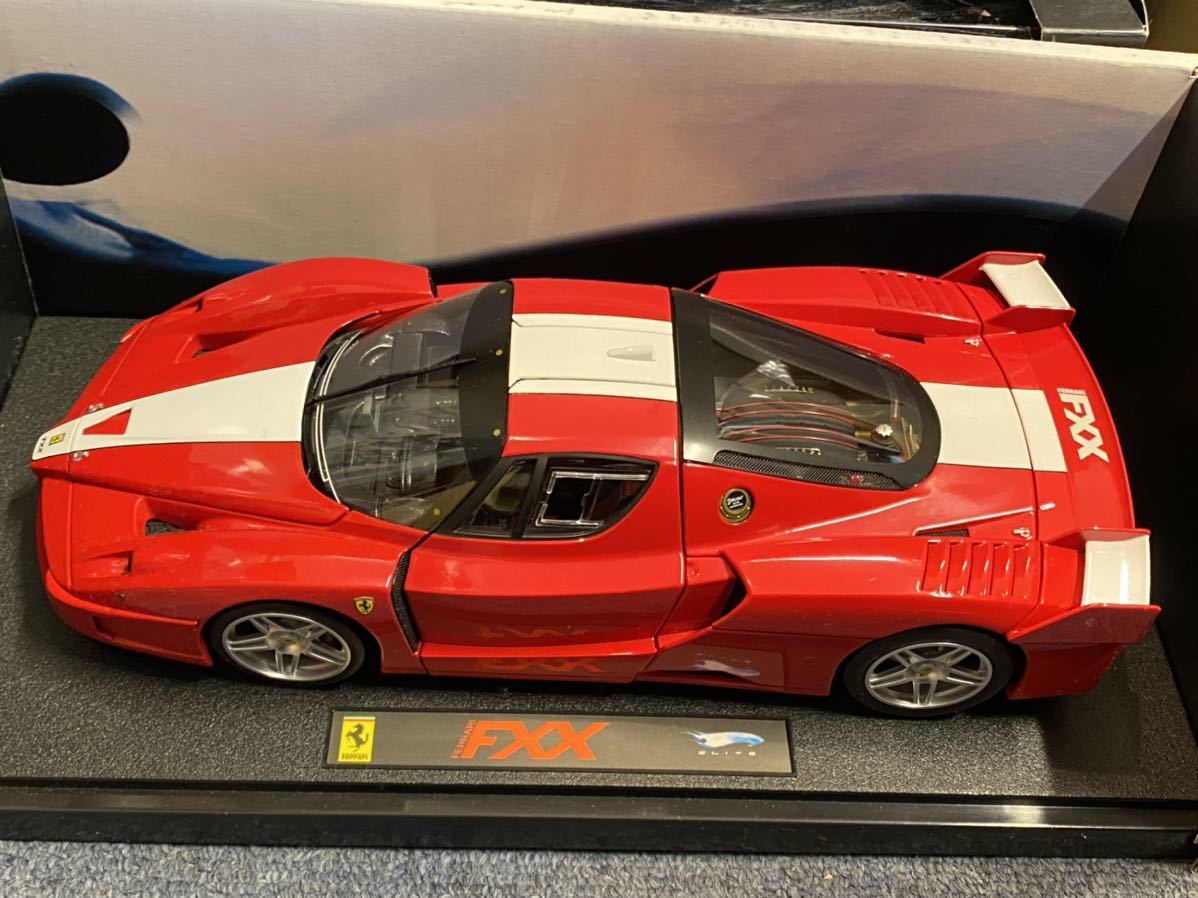 【やや傷や汚れあり】HOT WHEELS 1/18 Ferrari FXX フェラーリ レッド の落札情報詳細| ヤフオク落札価格情報 オークフリー