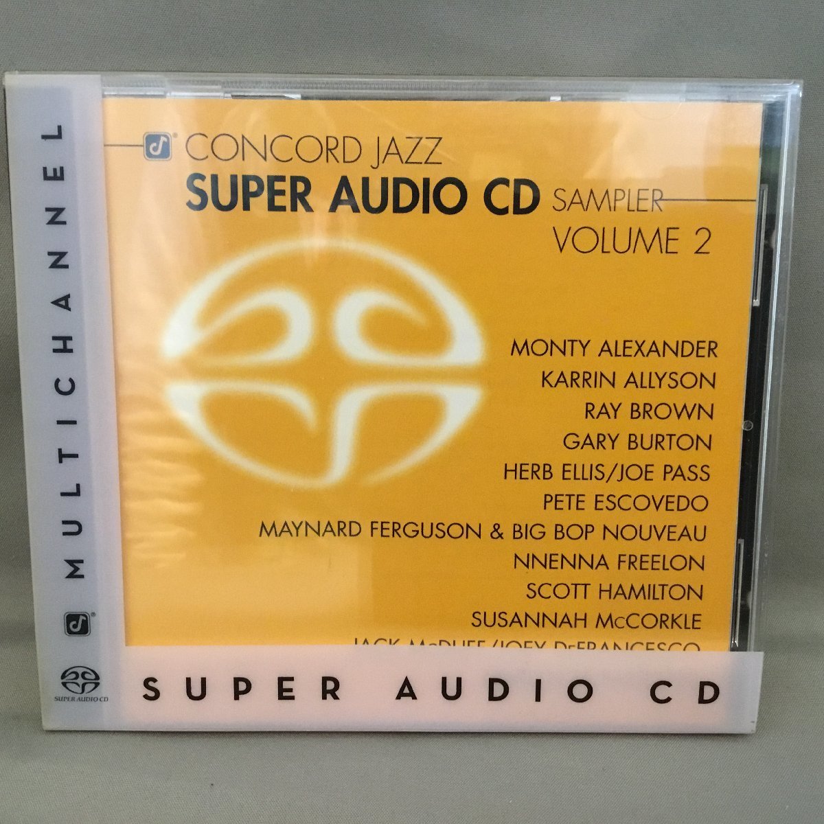 【目立った傷や汚れなし】SACD hybrid CONCORD JAZZ SUPER AUDIO CD SAMPLER VOLUME 2 ...