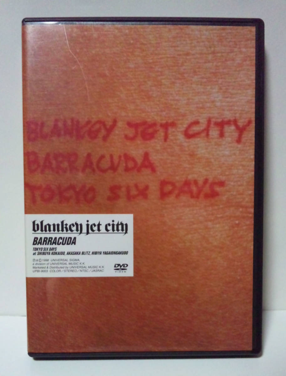 【傷や汚れあり】[ DVD / LIVE ] BLANKEY JET CITY / BARRACUDA TOKYO SIX DAYS ...