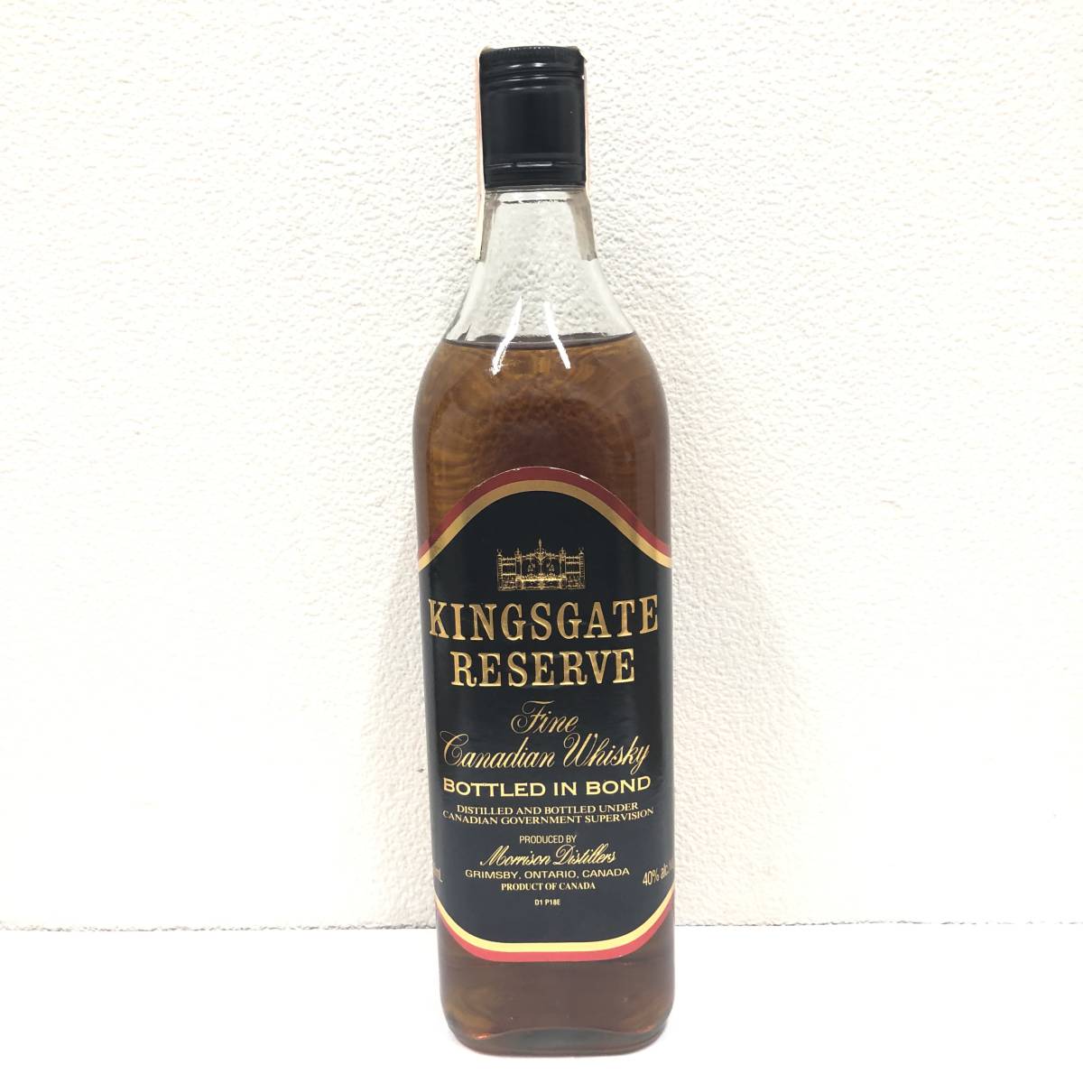 【やや傷や汚れあり】【KINGSGATE RESERVE/キングスゲートリザーブ】Canadiann Whisky/カナディアンウイスキー ...