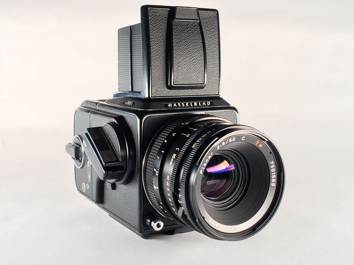 【目立った傷や汚れなし】【1円スタート】【完動美品】希少 Hasselblad ハッセルブラッド 501c 中判カメラ Carlzeiss