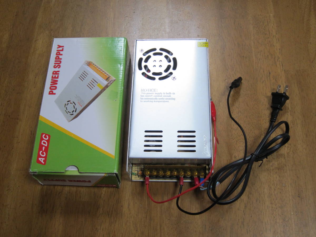 【やや傷や汚れあり】AC-DC Converter 12V 30A 360W (AC100V～200V)→DC12V30Aに変換 直流安定化電源の落札情報詳細 - ヤフオク落札価格検索 オークフリー