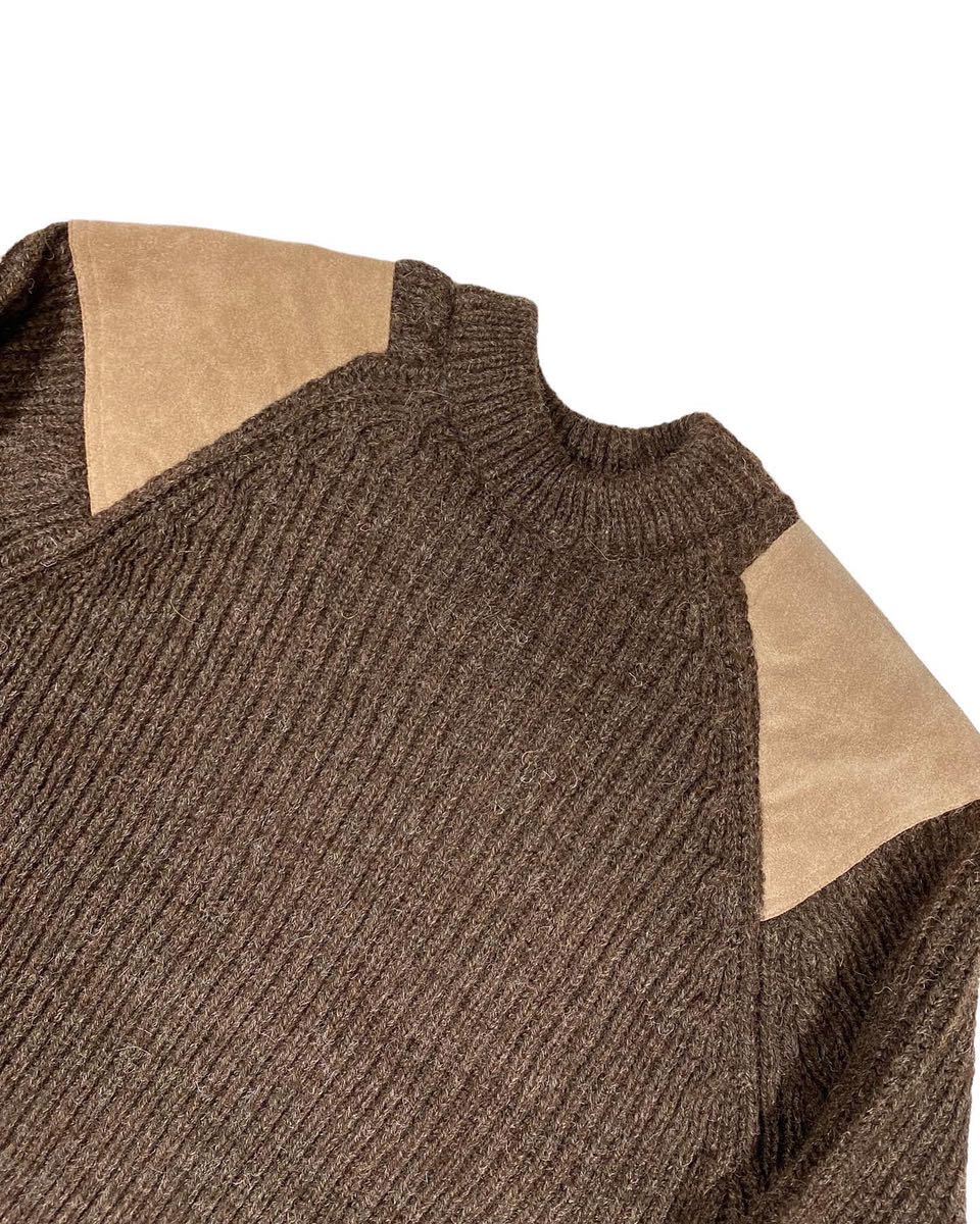 【目立った傷や汚れなし】80s 90s Woolyback イングランド製 コマンドセーター ミリタリー イギリス軍 納品 ビンテージ ...