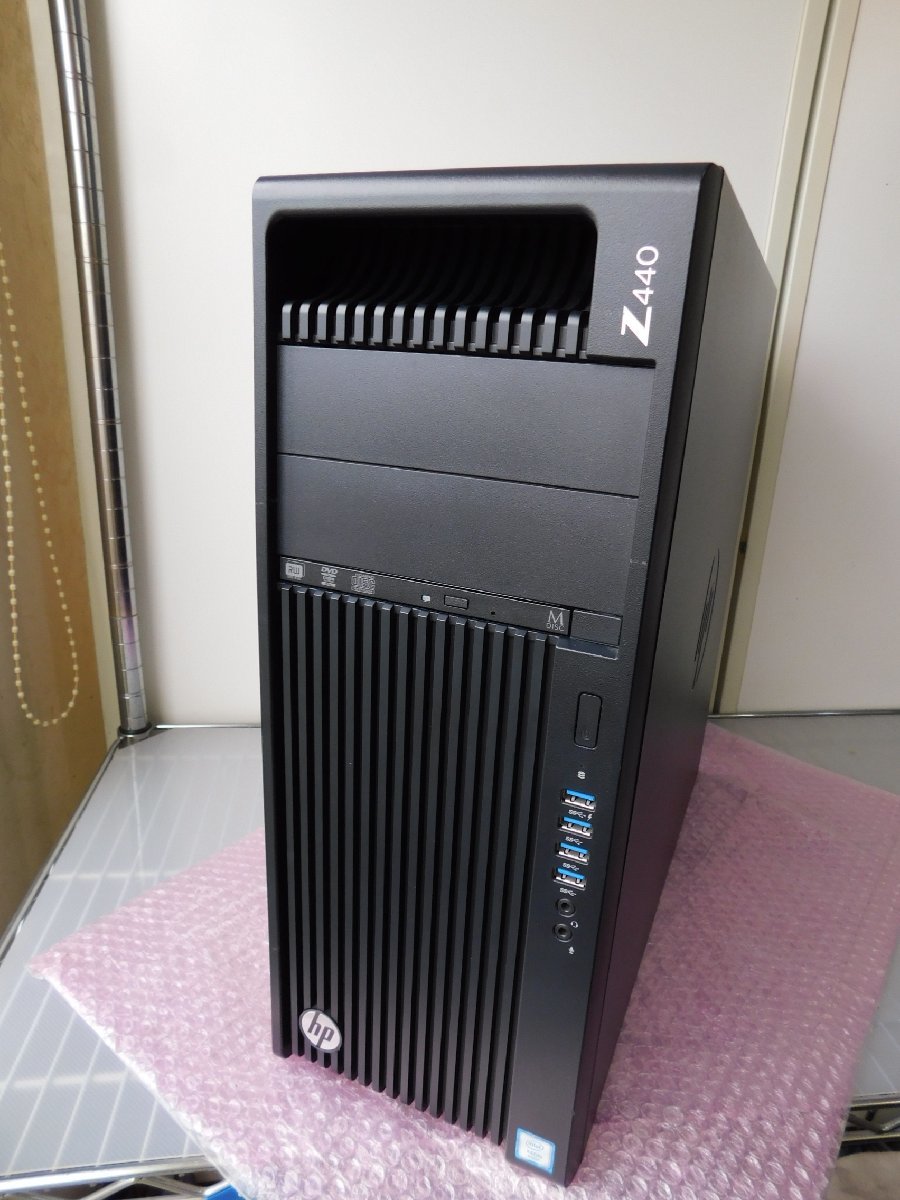 【傷や汚れあり】即決 HP Z440 Xeon E5-1630 V4 /8GB/500GB/Quadro M2000/700W電源/X99 ...