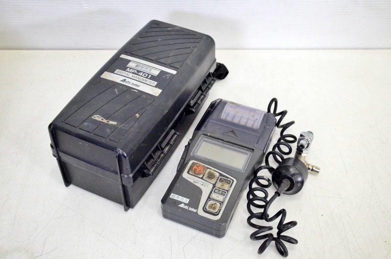 【傷や汚れあり】愛知時計 都市ガス用デジタルマノメーター MP-401(MP-401-0) 中古 送料無料の落札情報詳細 - Yahoo!オークション落札価格検索 オークフリー