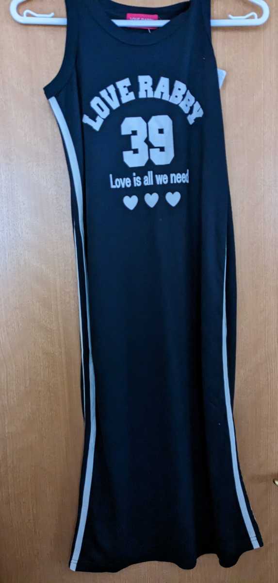 【未使用】即決 ラブラビ/LOVE RABBY 130/ワンピース/黒/ノースリーブ 送料185円〜匿名配送ありの落札情報詳細 - ヤフオク落札価格検索 オークフリー