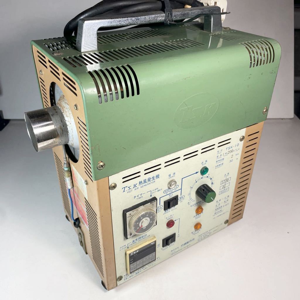 TAKETSUNA 電気式熱風発生機 【MODEL】TSK-31 LBの落札情報詳細 - ヤフオク落札価格検索 オークフリー