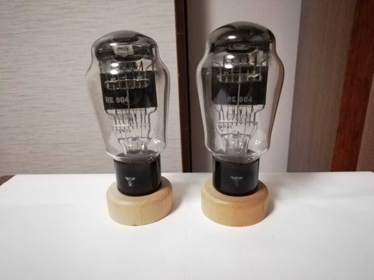 【未使用に近い】TEKADE RE604(ST) 直熱型電力増幅用三極管 2本組 中古極上品の落札情報詳細 - ヤフオク落札価格検索 オークフリー