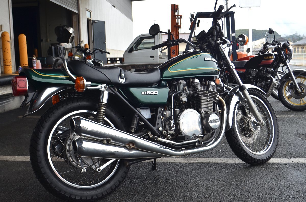 【傷や汚れあり】KZ900 国内新規 実働車両 動画有り 検 Z1 Z2 Z1R MK2 KZ1000 LTD CBX CB400F XJ400 Z400FX Z250FT GS400 ...