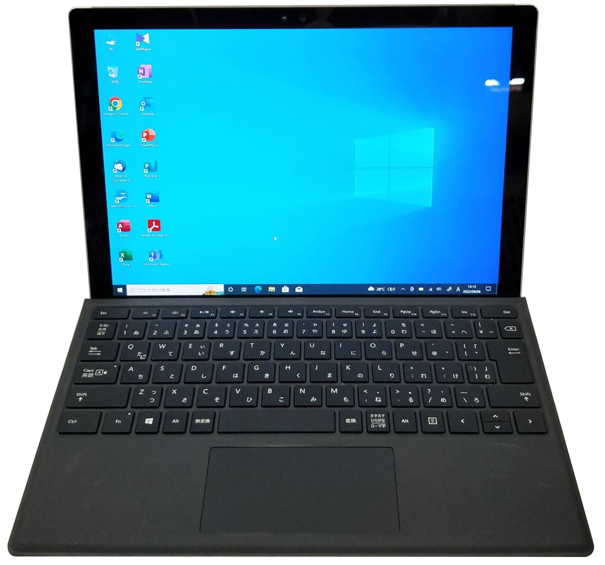 【やや傷や汚れあり】★【驚速 Microsoft surface Pro4 i5-6300U 2.4Gx4+4GB+SSD128GB 12インチノートPC】 Win10+Office2021 ...