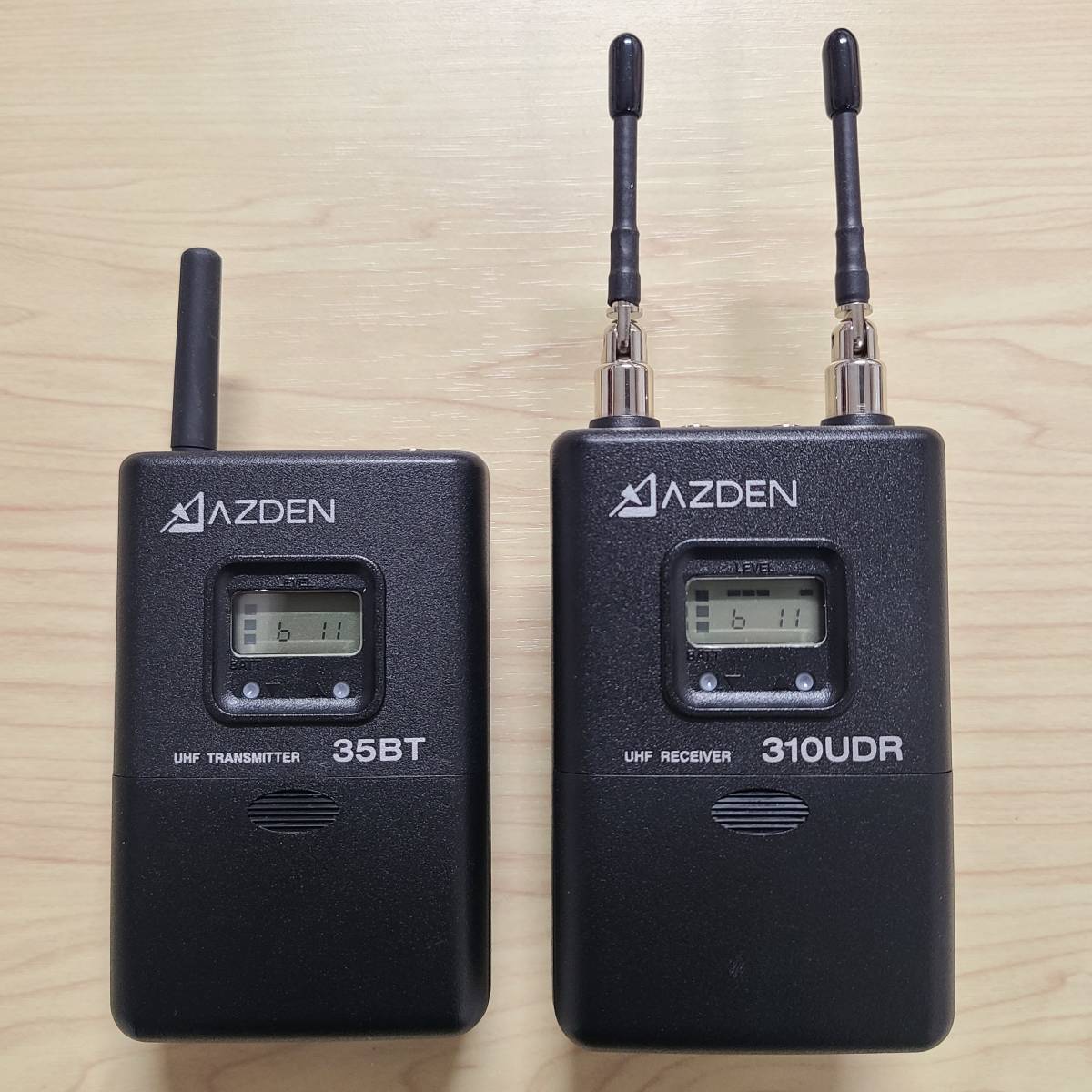 【中古】AZDEN(アツデン) ワイヤレス送受信機 55BT 56UPRの落札情報詳細 - ヤフオク落札価格情報 オークフリー