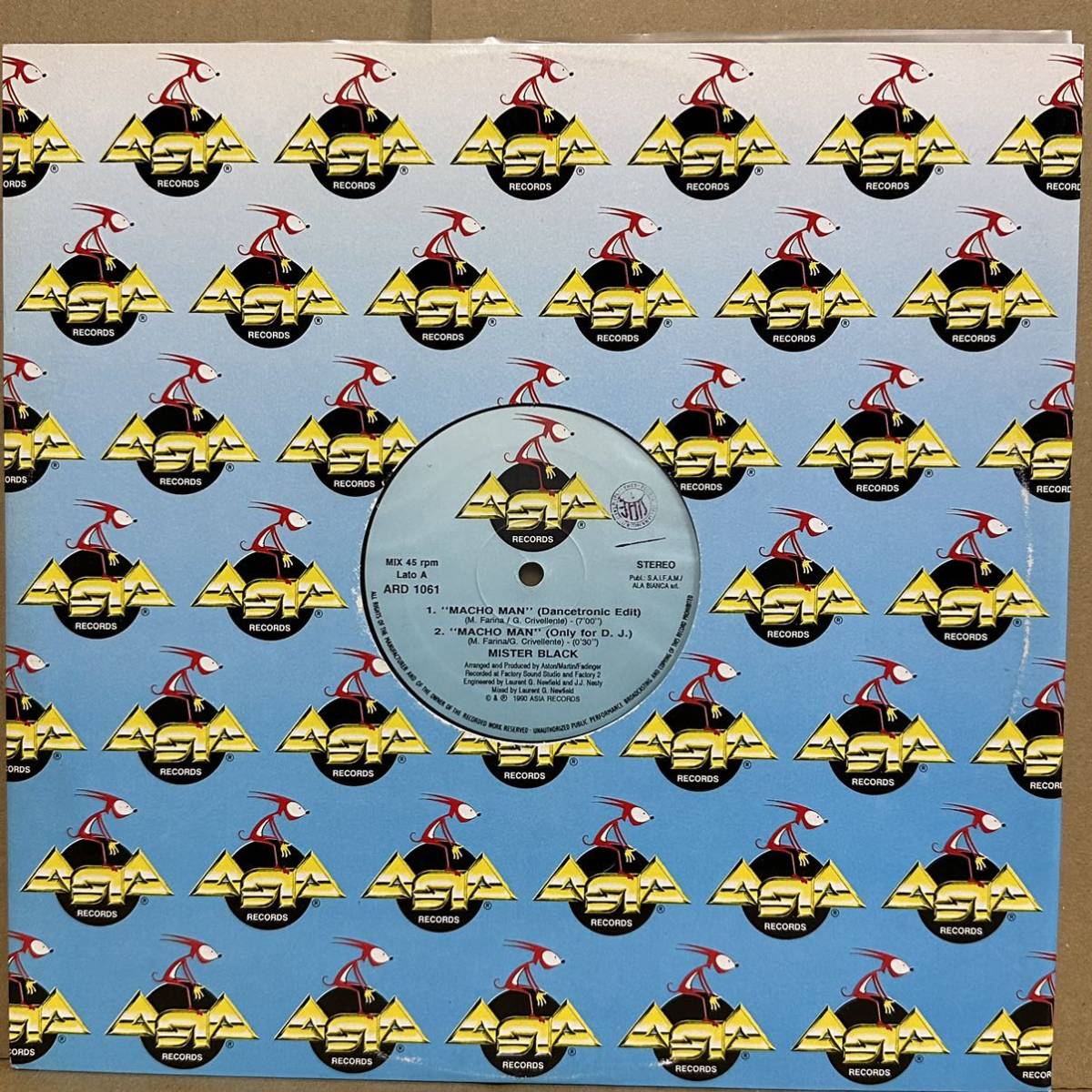 【傷や汚れあり】12' MISTER BLACK / MACHO MANの落札情報詳細 - Yahoo!オークション落札価格検索 オークフリー