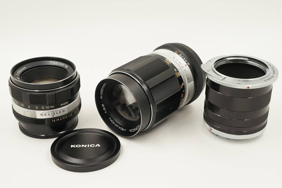 【中古】YA0287｜【中古】KONICA EXTENSION RINGS 3 AR【NC・NR】 の落札情報詳細| ヤフオク落札価格情報 ...