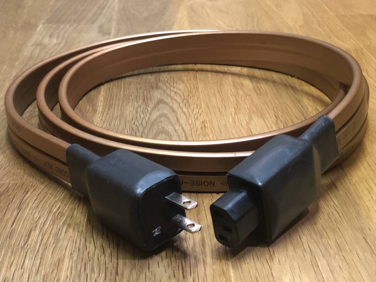 【やや傷や汚れあり】即決/送無 WIREWORLD ワイヤーワールド ELECTRA-5,2 電源専用=独立多芯螺旋型/NFA-Design 12AWG/3SQ OCC=単結晶高純度銅材 国内 ...