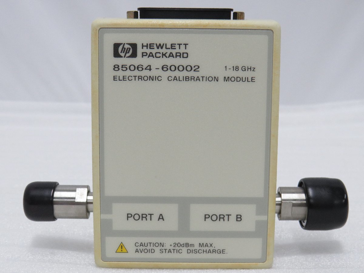 【傷や汚れあり】 60☆HP Electronic Calibration Module 85064-60002 1-18GHz 0117 ...