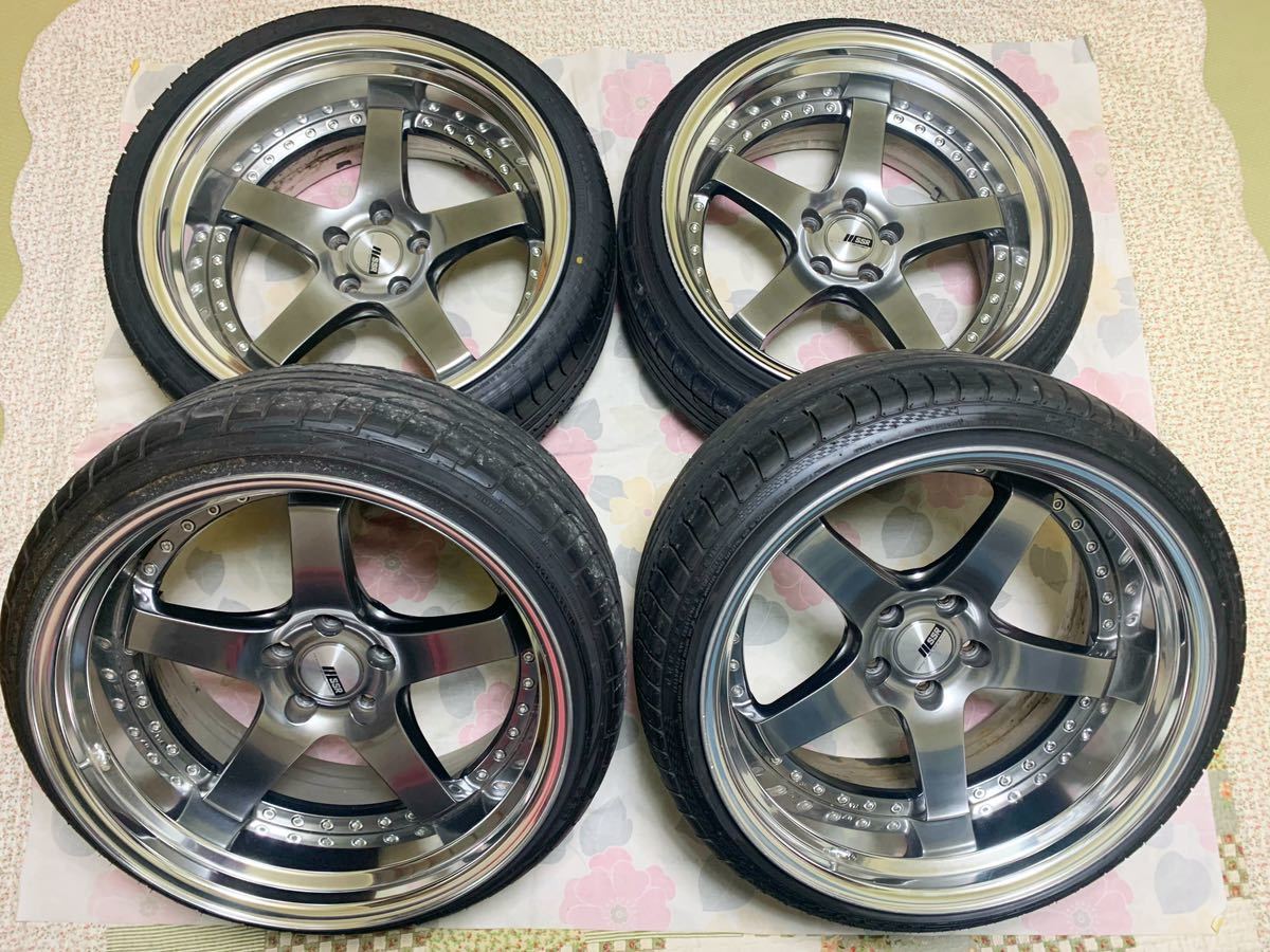 SSR プロフェッサー SP1 20インチ 9J +29 10J +29 114.3-5穴 タイヤ付き 4本の落札情報詳細 - ヤフオク落札価格検索 オークフリー