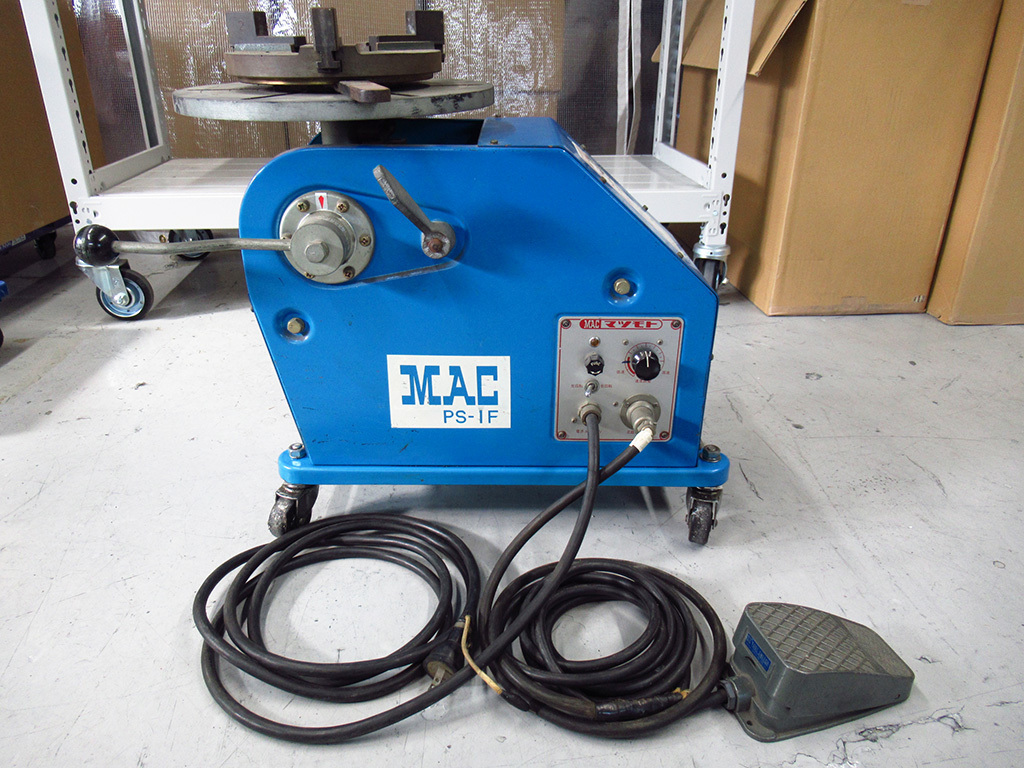 【やや傷や汚れあり】マツモト機械 MAC 小形ポジショナー PS-1F-L フットスイッチ付きの落札情報詳細 - ヤフオク落札価格検索 オークフリー