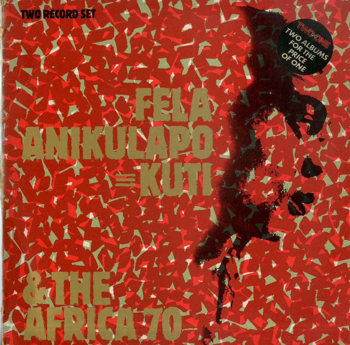 【やや傷や汚れあり】a00534627lp2枚組fela Anikulapo Kuti And The Africa 70「fela Anikulapo Kuti And The Africa 