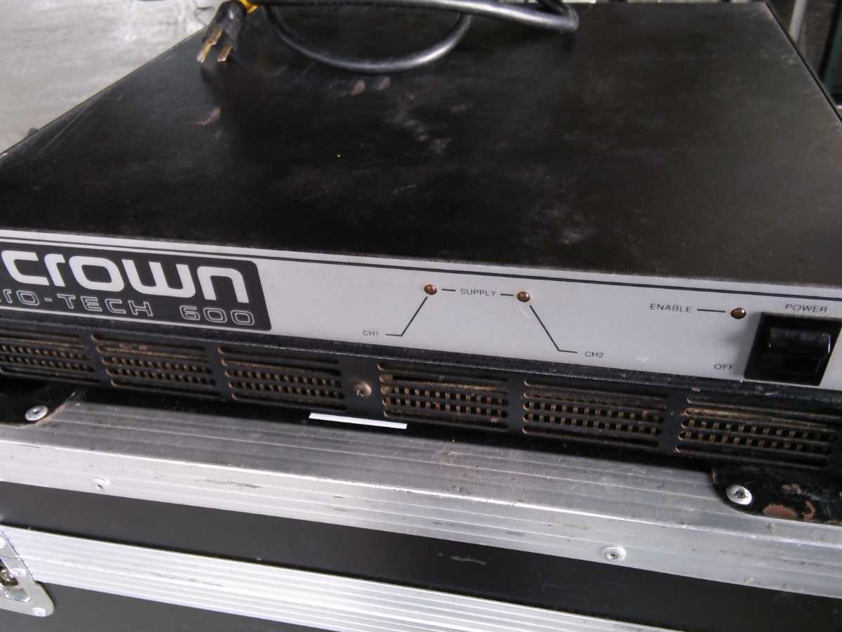 【傷や汚れあり】*PA機器 AMCRON Micro-Tech 600 動作品ですがジャンクにて その②中古1台の落札情報詳細 - ヤフオク ...