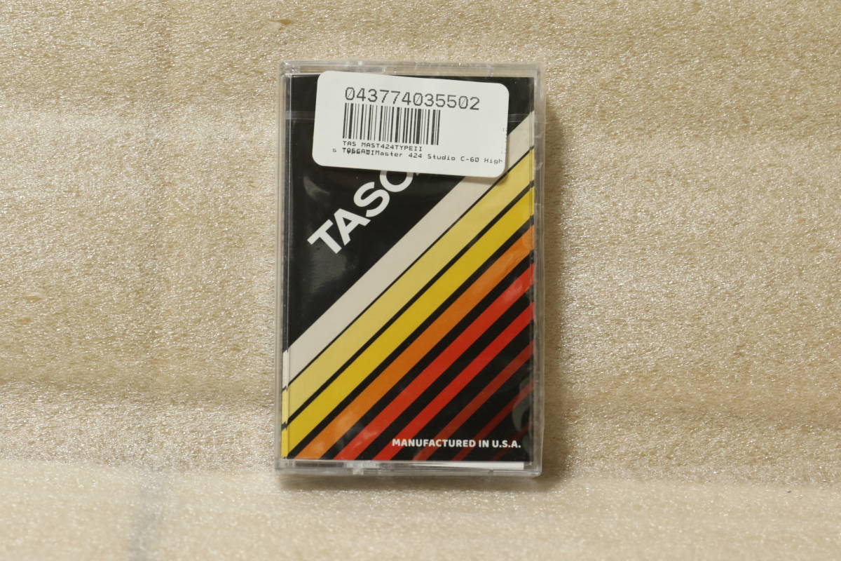 【未使用】新品 TASCAM カセットテープ 60分 60min. MASTER 424 Studio Cassetteの落札情報詳細 ...