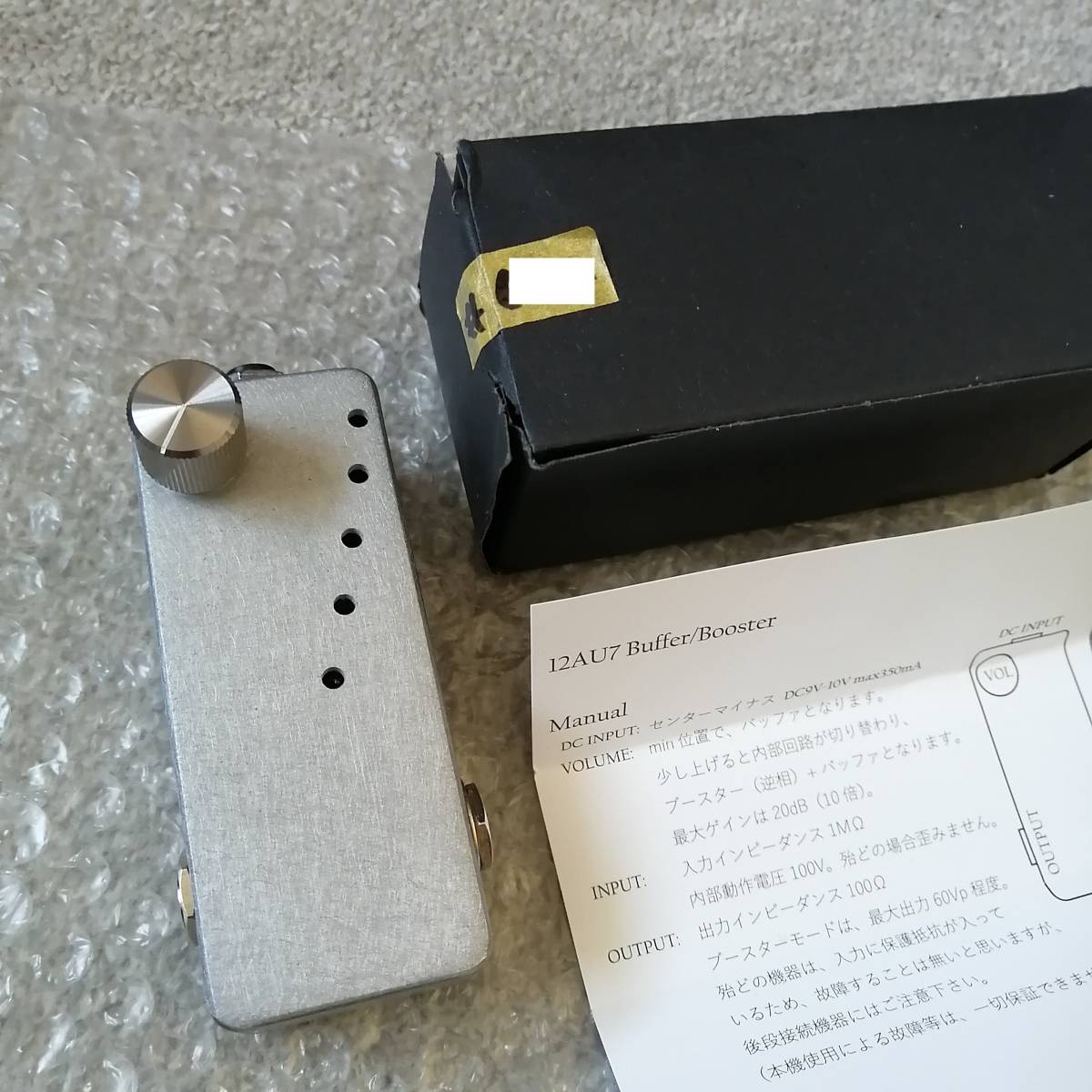 【やや傷や汚れあり】Lee Custom Amplifier 12AX7 Buffer/Booster 真空管 バッファー／ブースター 即決の ...