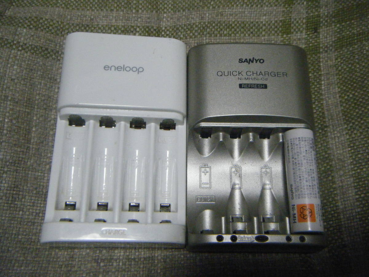 【やや傷や汚れあり】 サンヨーバッテリーチャージャー ニッケルニカド電池充電器 急速充電器 NC-MR57 NC-TRG01 の落札情報詳細 - ヤフオク落札価格検索 オークフリー