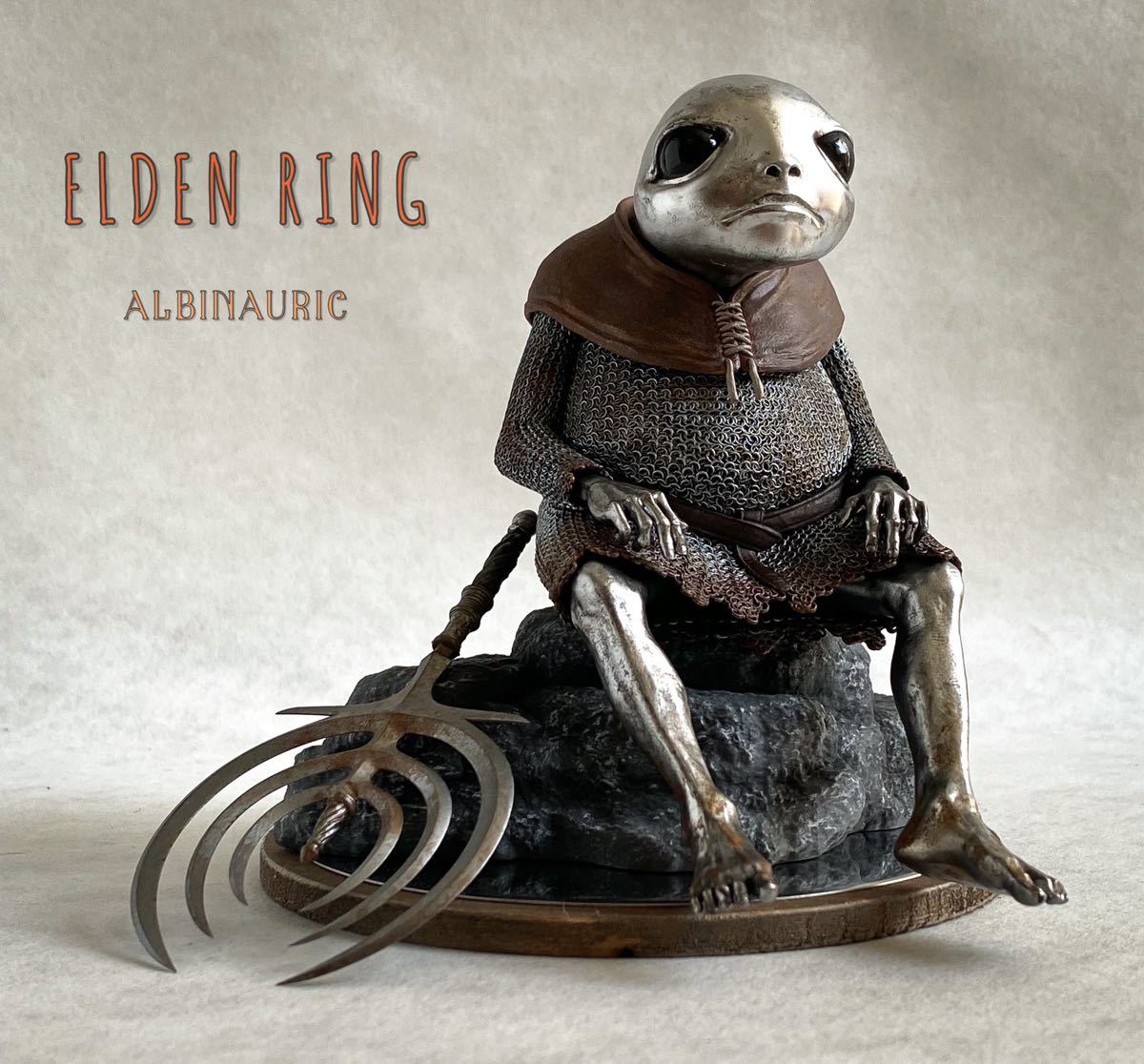 【未使用】【完成品】 ワンフェスWF2023冬 白山羊堂 しろがね人 ELDEN RING エルデンリング ガレージキット ELDENRING ...