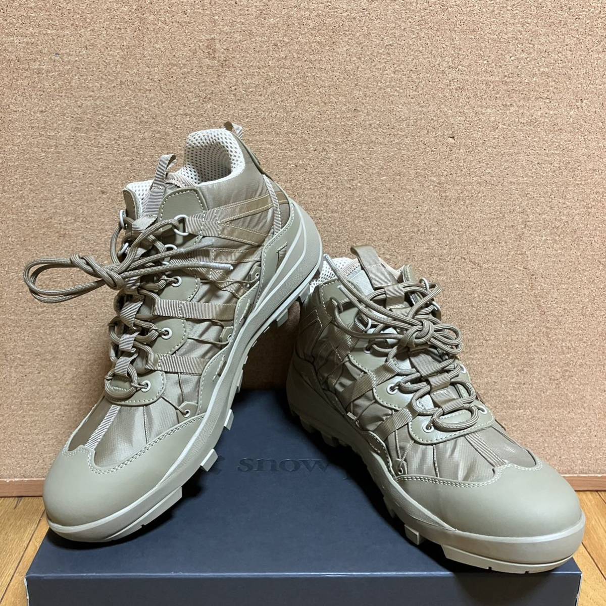 【未使用】SNOW PEAK SP MOUNTAIN TRECK SHOES スノーピーク SP マウンテン トレック メンズ トレッキング ...