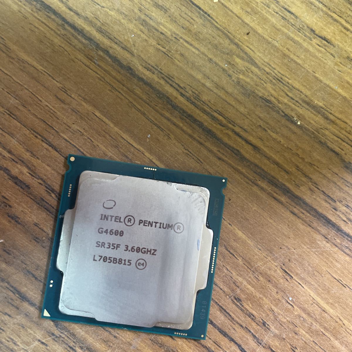 【傷や汚れあり】Intel PENTIUM G4600 3.60Ghz CPUの落札情報詳細 - ヤフオク落札価格検索 オークフリー