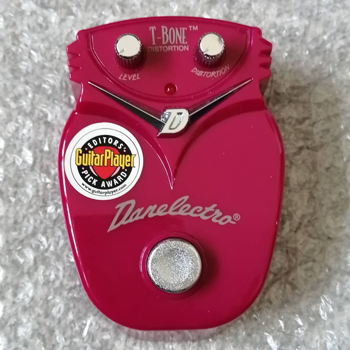 【やや傷や汚れあり】Danelectro T-BONE Distortion 現状品 通電のみ確認の落札情報詳細 - ヤフオク落札価格検索 ...