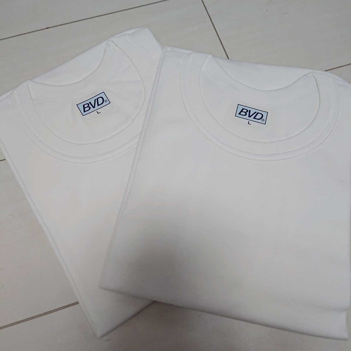 【未使用】送料無料 未使用 二枚組 メンズ 紳士L ノースリーブTシャツ BVD Lサイズ ホワイト スリーブレスの落札情報詳細 - ヤフオク落札価格情報 オークフリー