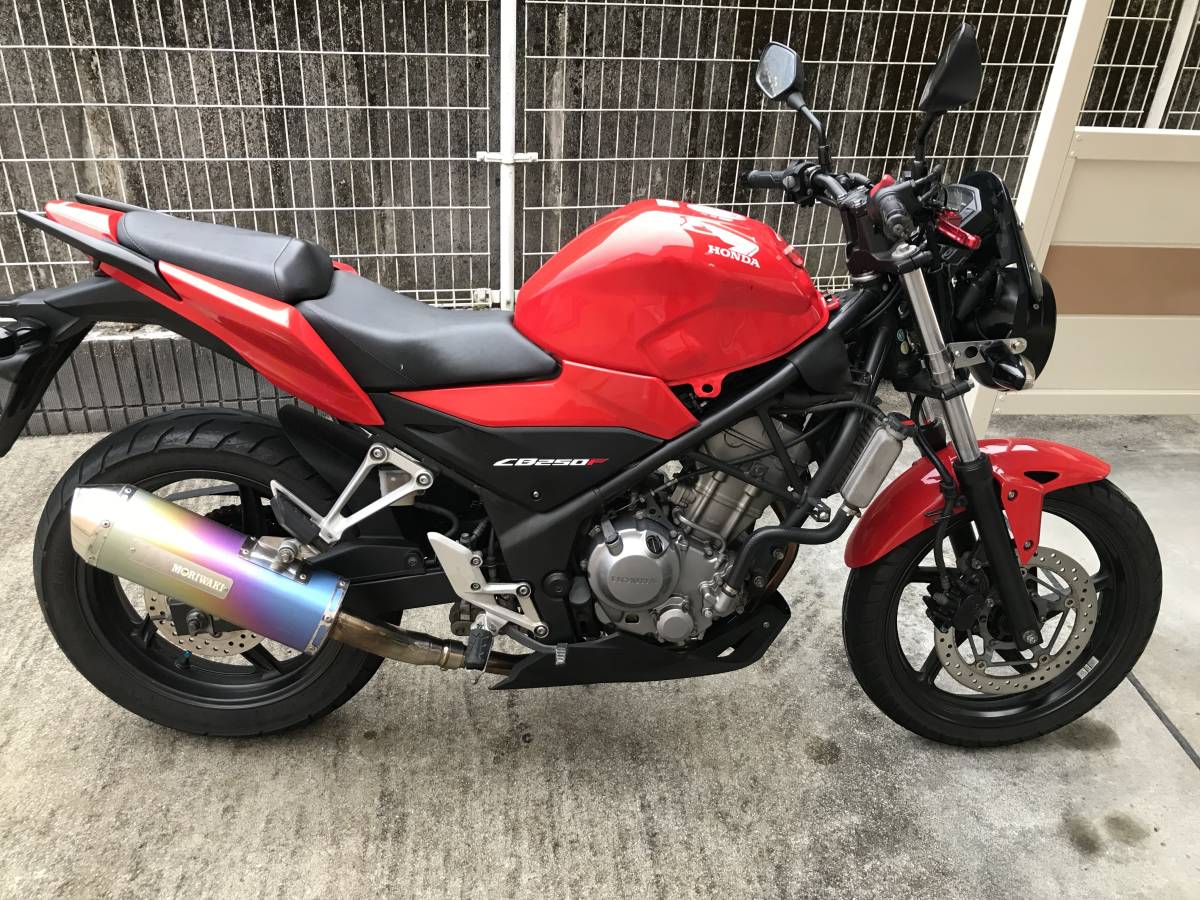 【やや傷や汚れあり】ホンダ CB250F NC43 モリワキフルエキ 兵庫県 CBR250R NC41の落札情報詳細 - Yahoo!オークション落札価格検索 オークフリー